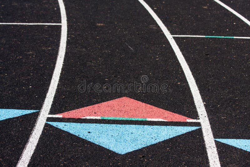 Running Track stock image. Image of running, competition - 29871419