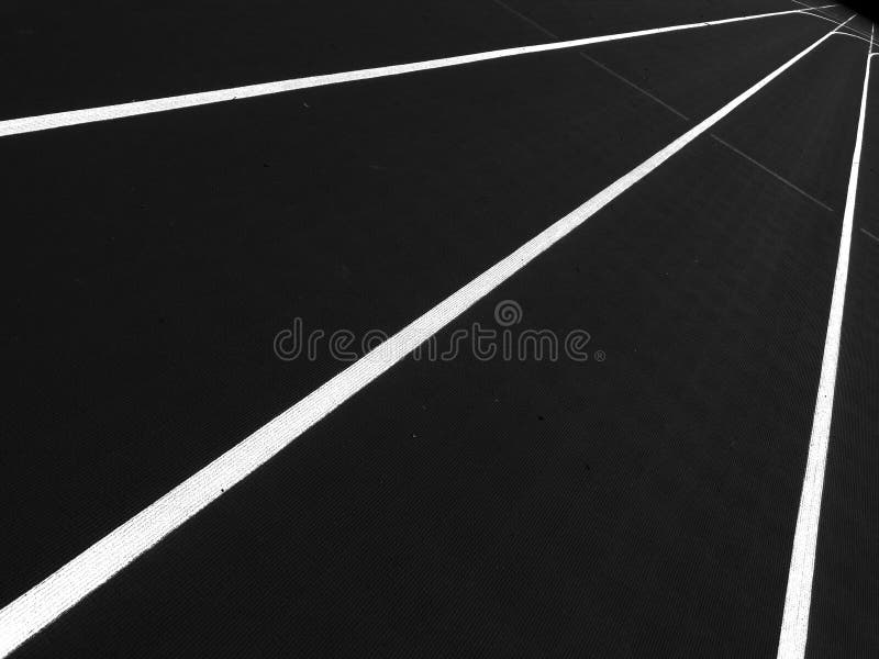 The Running Track of the Stadium. the Start and End of the Stadium ...