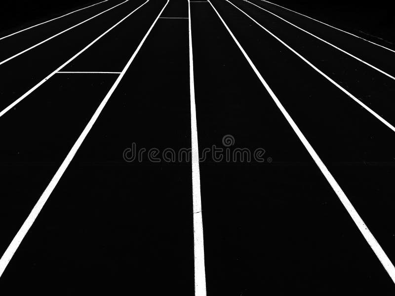 The Running Track of the Stadium. the Start and End of the Stadium ...