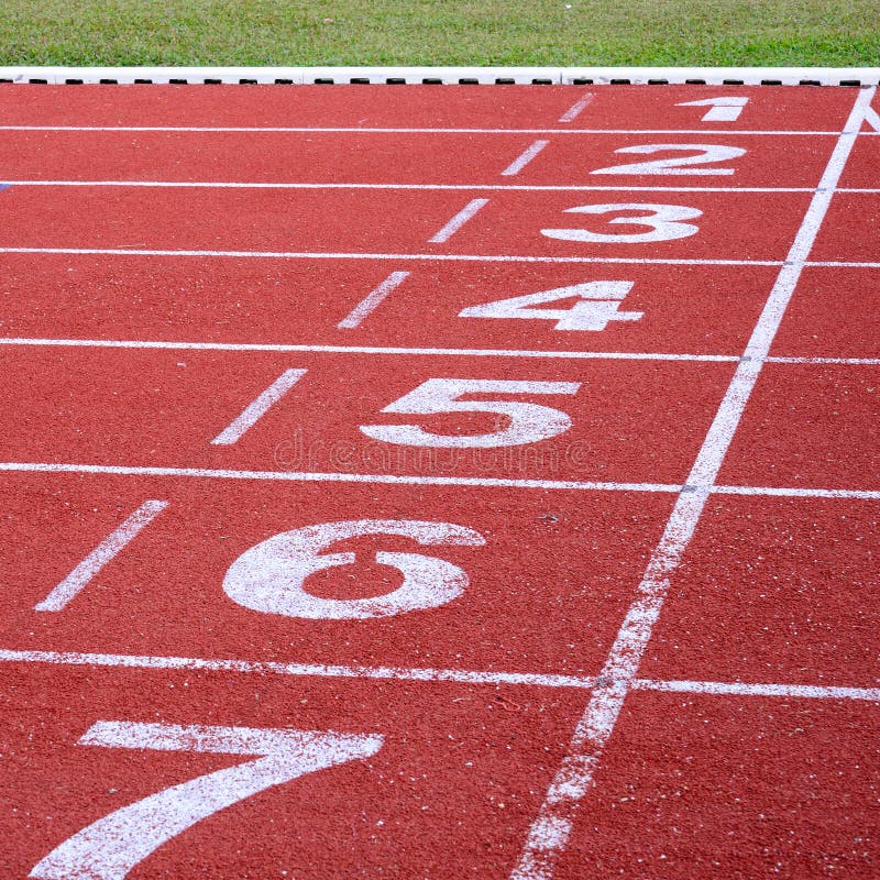 Running Track stock photo. Image of rubber, athletic - 31484482