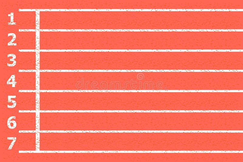 Running track vector stock vector. Illustration of game - 151507385