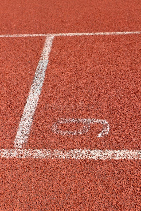 Running track stock image. Image of stencil, beginnings - 36774557