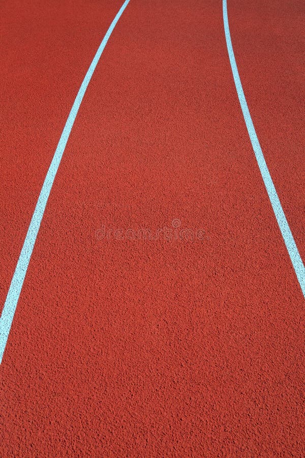 Running tracks. stock image. Image of summer, line, sporting - 58472293