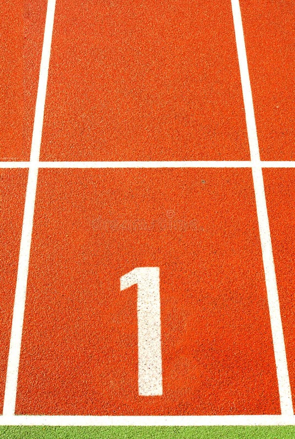 Running Tracks in a Sports Area Stock Photo - Image of color, olympic ...