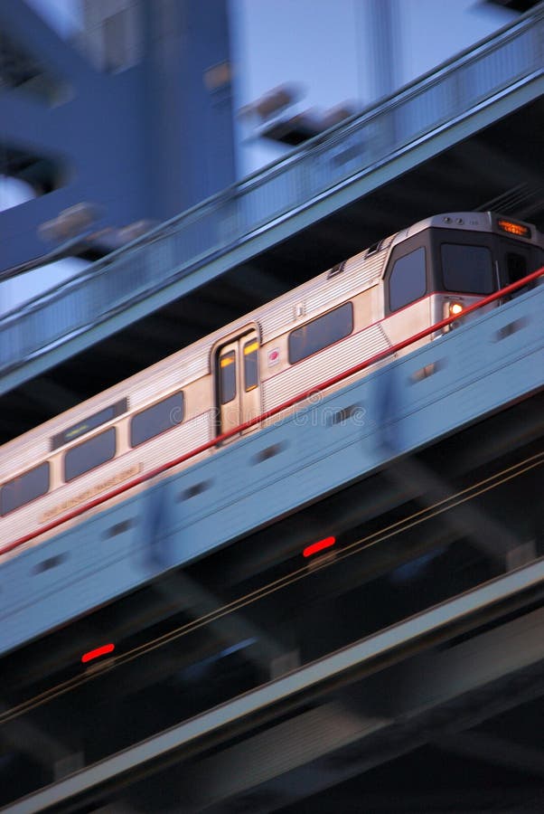 Running Train Philadelphia Subway Stock Image - Image of cityscape ...