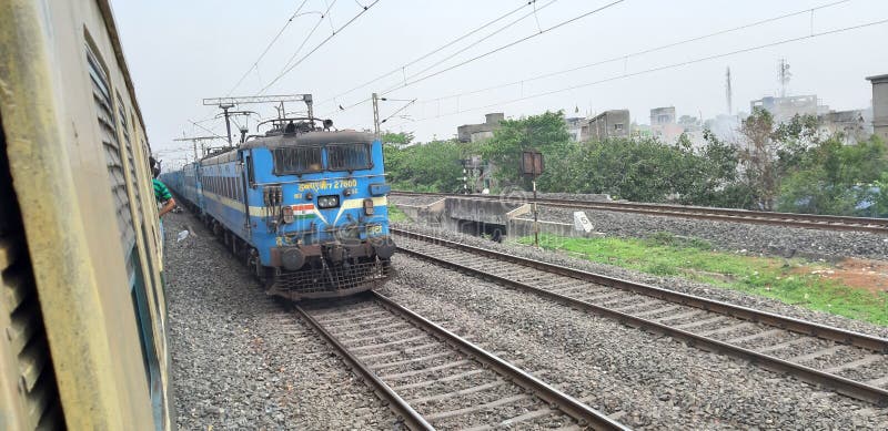 Running Train editorial photo. Image of running, india - 174122521
