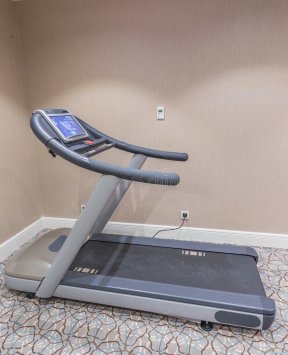 Running Treadmill at the House Stock Photo - Image of interior, machine ...