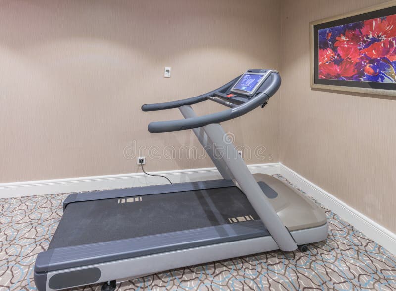 The Running Treadmill at the House Stock Photo - Image of physical ...