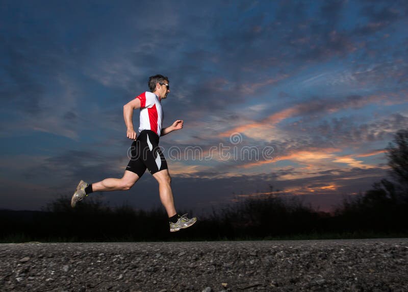 Runing man #4 stock photo. Image of jogging, training - 2501594