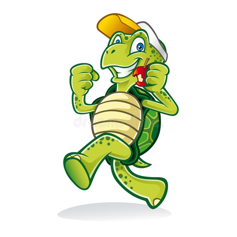 Running Turtle Cartoon Stock Illustrations – 623 Running Turtle Cartoon ...