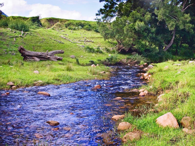 Running water stock image. Image of tranquil, landscape - 13950417