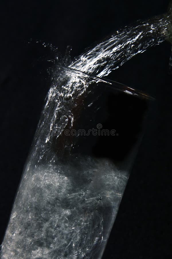 Running water stock image. Image of whirl, life, glass - 16784717