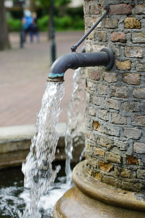Running water stock photo. Image of running, park, stone - 25216794