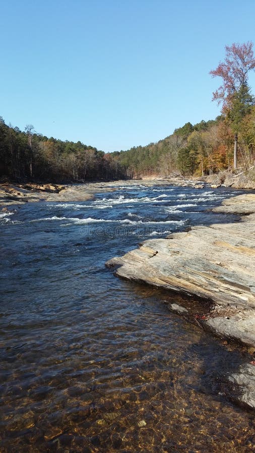 Running water stock image. Image of stream, fall, water - 126888335