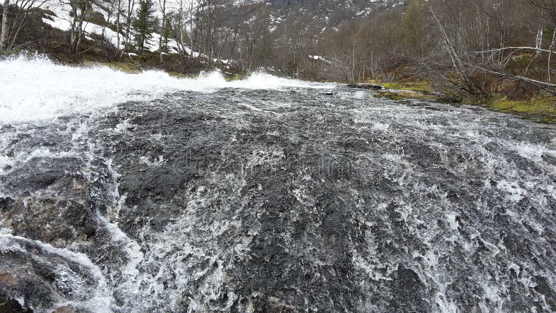 Running water stock image. Image of fast, running, norway - 83536649