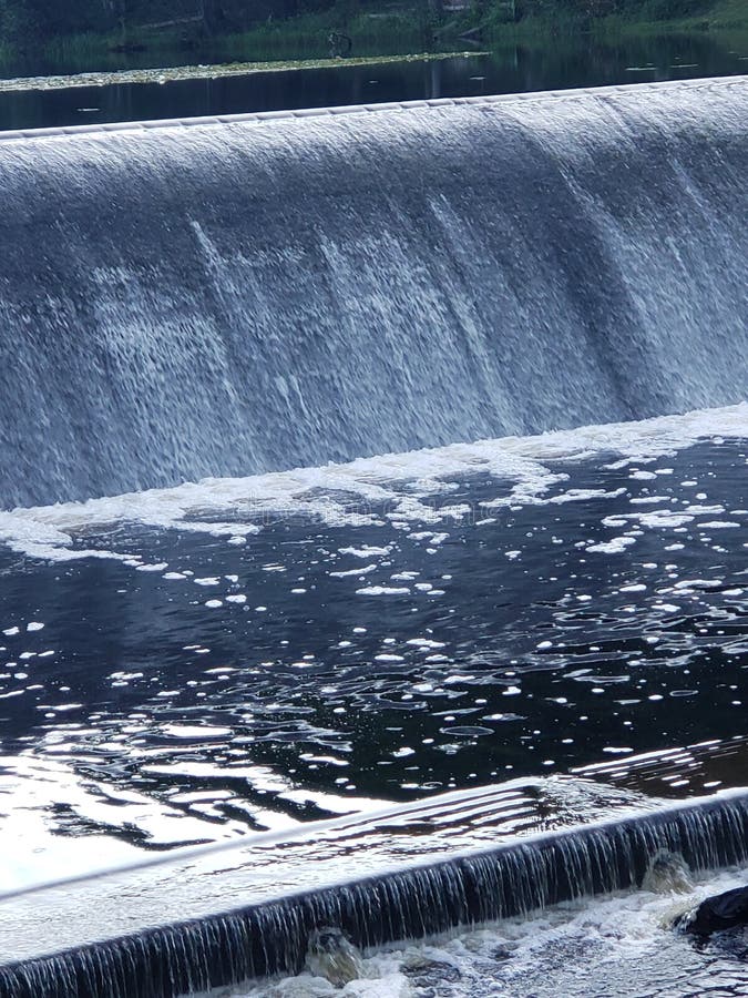 Running water movement stock image. Image of wall, winter - 238757853