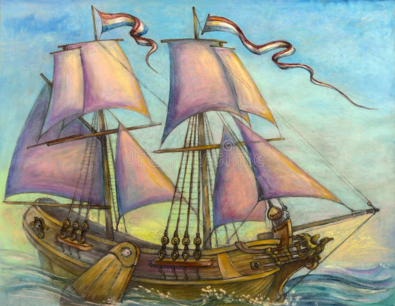 Dutch Galiot Stock Illustrations – 1 Dutch Galiot Stock Illustrations ...