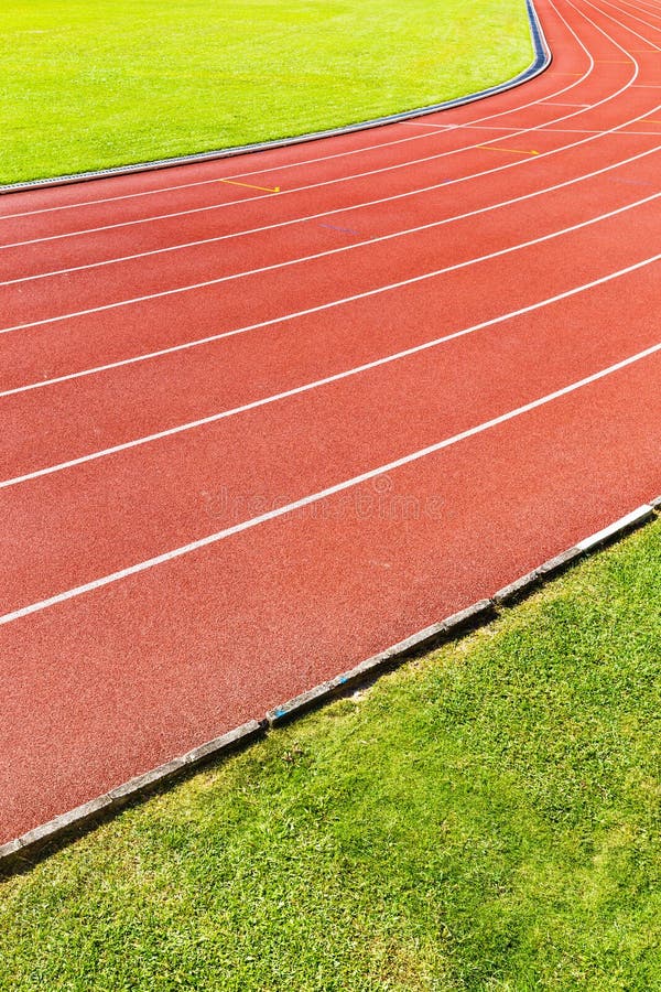 Running way stock image. Image of field, recreation, track - 33570983