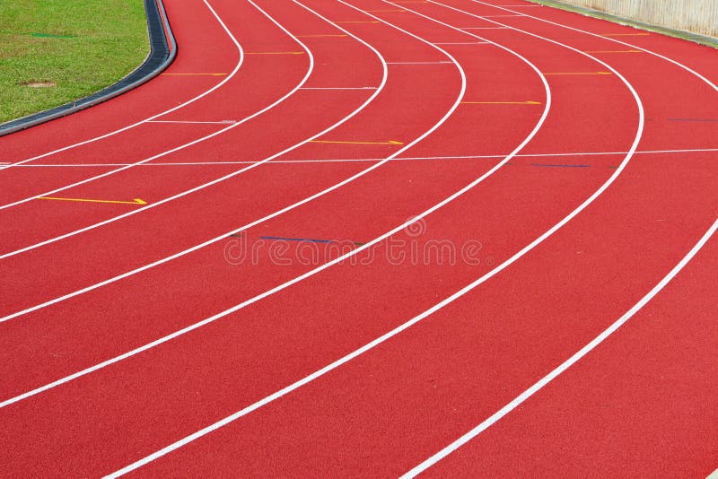 Running way stock image. Image of athletic, track, running - 33372749
