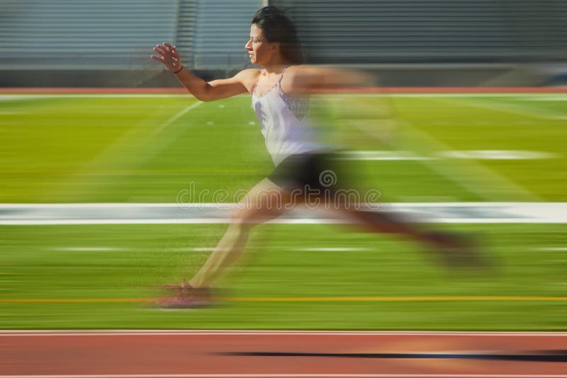 Speed blur stock image. Image of female, healthy, pretty - 11668575