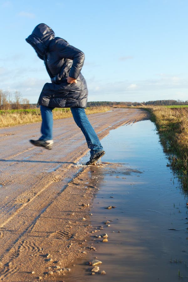 Running woman. stock image. Image of freedom, country - 35751901