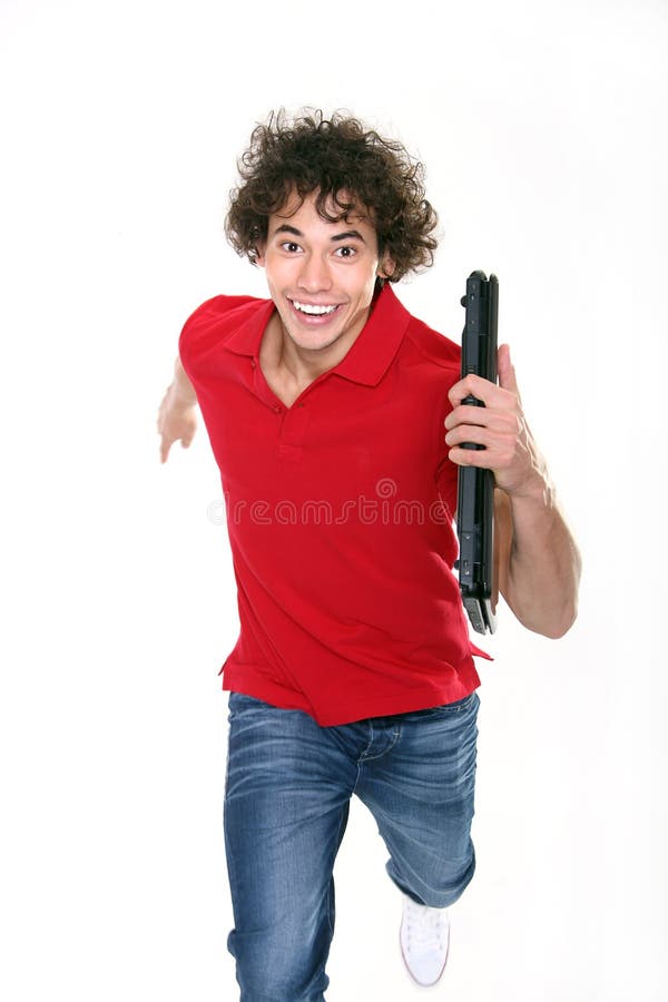 Awkward Dancing Man stock photo. Image of hands, cute - 25630500