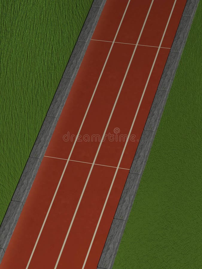 Runway stock illustration. Illustration of render, sprint - 11557948