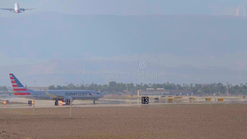 The Runway of an Airport - LAS VEGAS-NEVADA, OCTOBER 11, 2017 Editorial ...