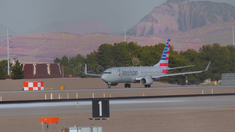 The Runway of an Airport - LAS VEGAS-NEVADA, OCTOBER 11, 2017 Editorial ...