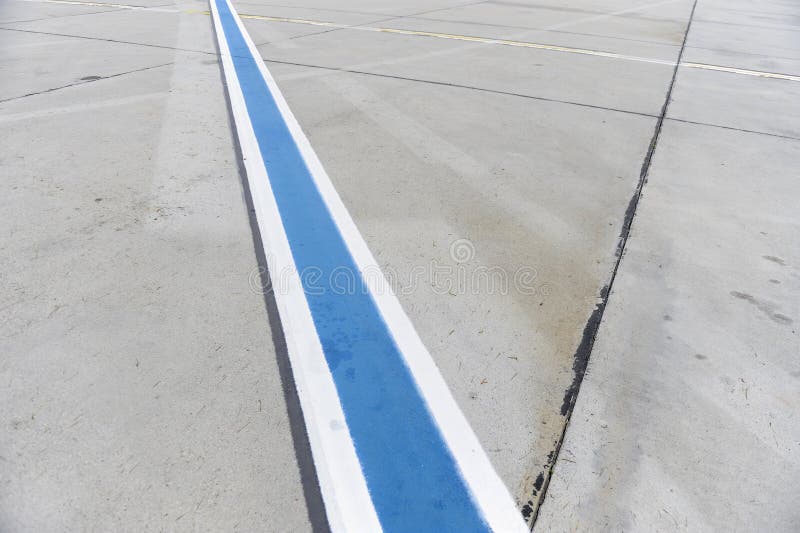 Runway Marking stock photo. Image of landing, runway - 35689376