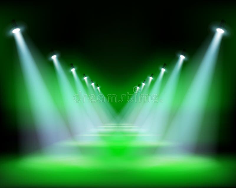 Catwalk Event. Vector Illustration. Stock Vector - Illustration of ...