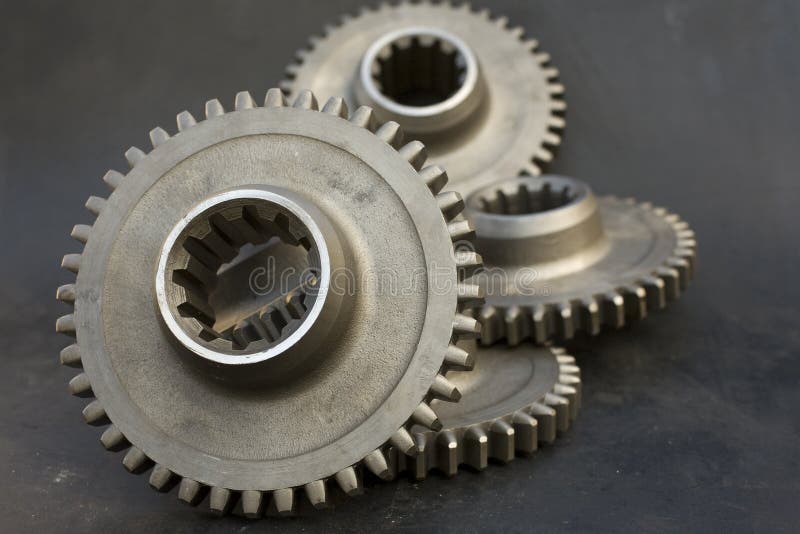 Ingranaggi immagine stock. Immagine di cuscinetto, collegamento - 4234485