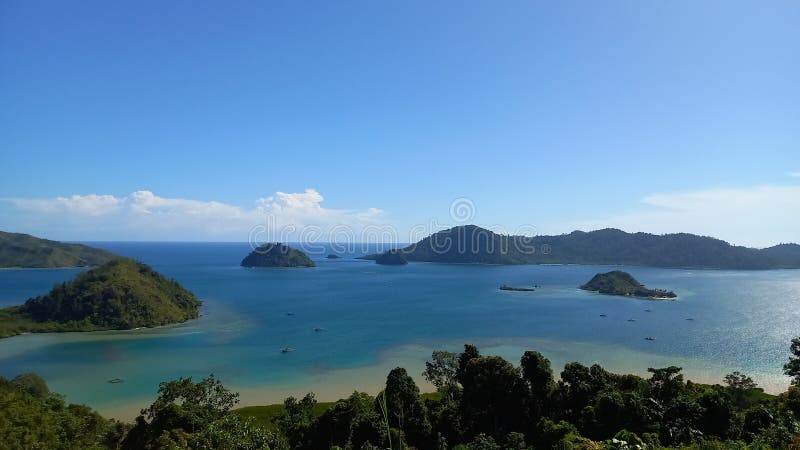Kawasan Mandeh stock photo. Image of cloud, mountain - 263333048
