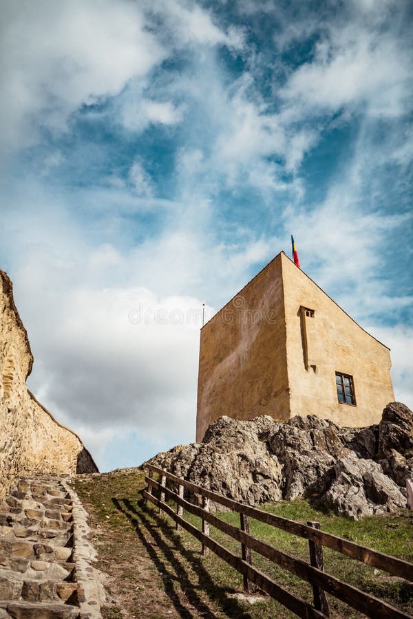 Rupea Citadel Located in Romania Editorial Image - Image of landscapes ...