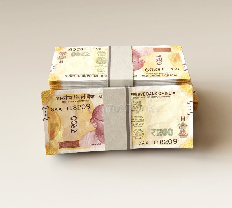 Indian Rupee Note Bundle Stock Illustrations – 54 Indian Rupee Note ...