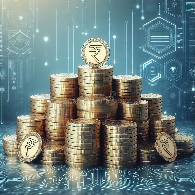 Rupee Currency Wealth Background High Resolution Image Stock ...