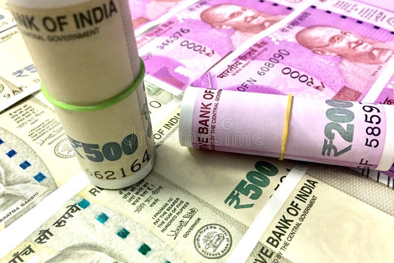 500 and 2000 Rupee Indian Currency Notes Stock Photo - Image of notes ...