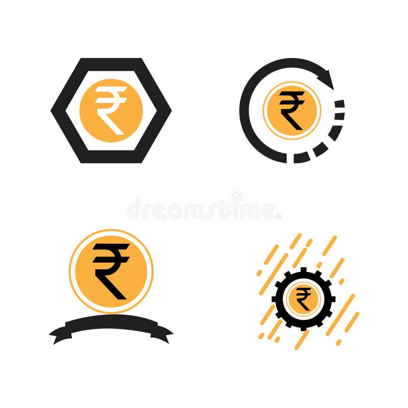 Rupee stock illustration. Illustration of coupon, bill - 188409423