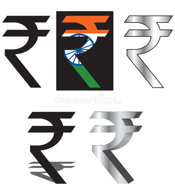 Rupee Logo Stock Illustrations – 525 Rupee Logo Stock Illustrations ...