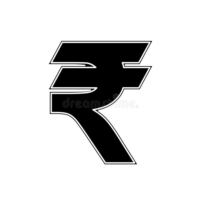 Rupee logo stock vector. Illustration of money, indian - 16399540