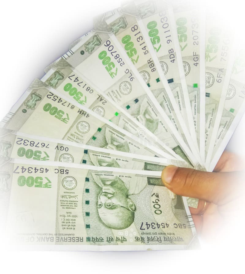 739 Indian Rupee 500 Notes Stock Photos - Free & Royalty-Free Stock ...