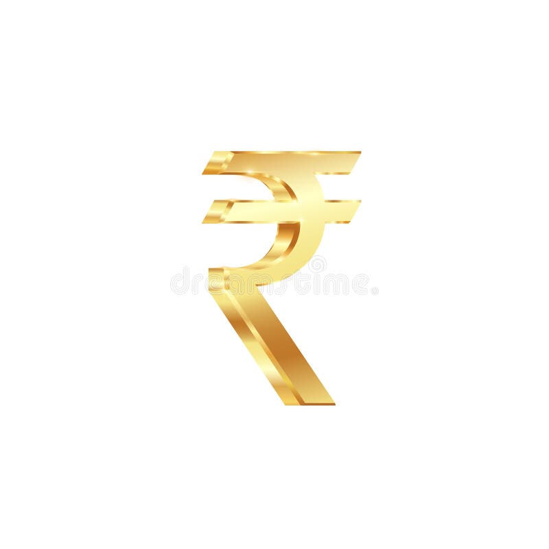 Rupee Currency Symbol Transparent Png or Isolated on White Background ...