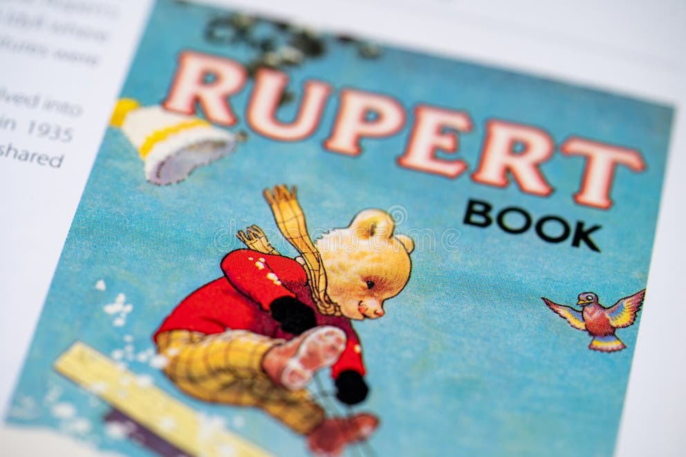 Rupert the Bear from a Comic Book. Editorial Stock Photo - Image of ...