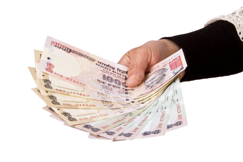 Rupia india imagen de archivo. Imagen de indio, india - 34661639