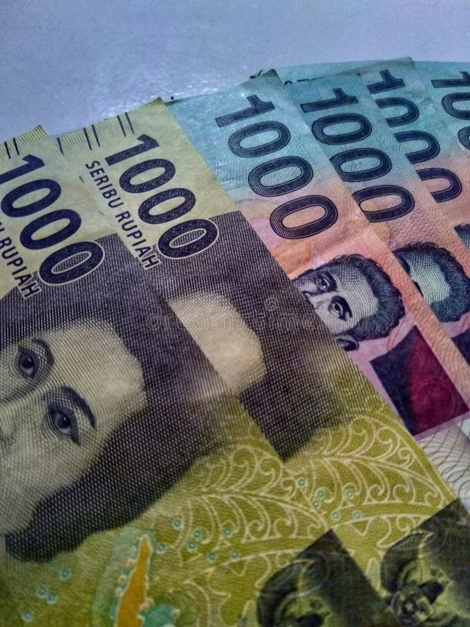 1000 and 2000 Rupiah Denominations Stock Photo - Image of paper, money ...