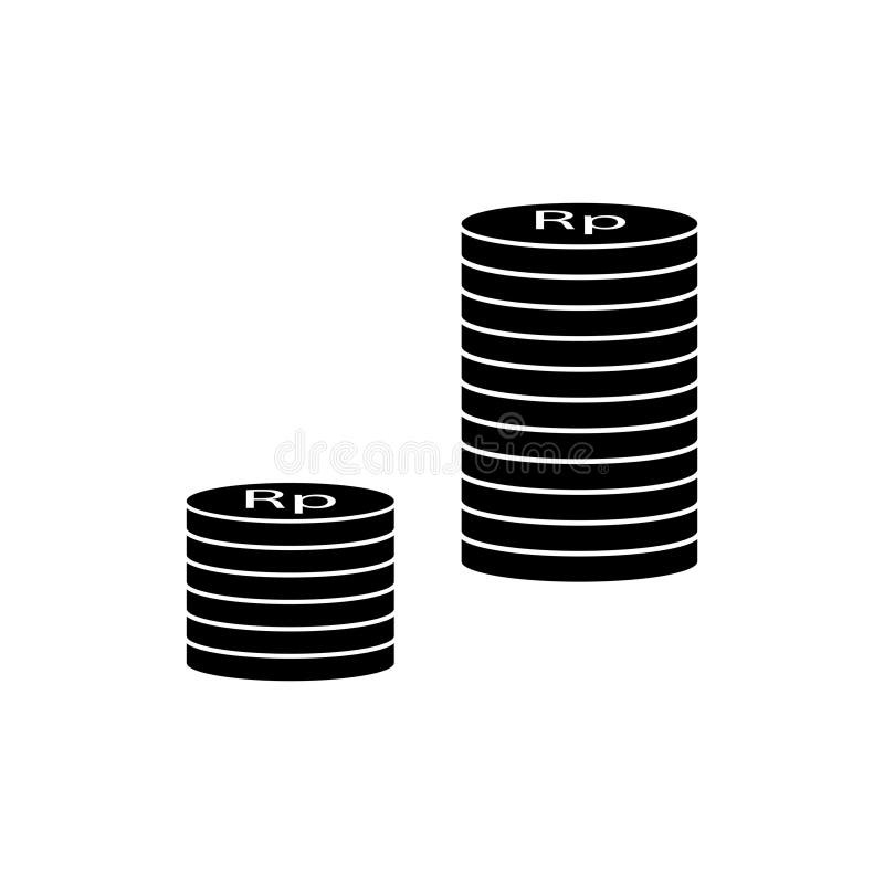 Rupiah Money 3D Illustration Icon Stock Photo - Illustration of golden ...