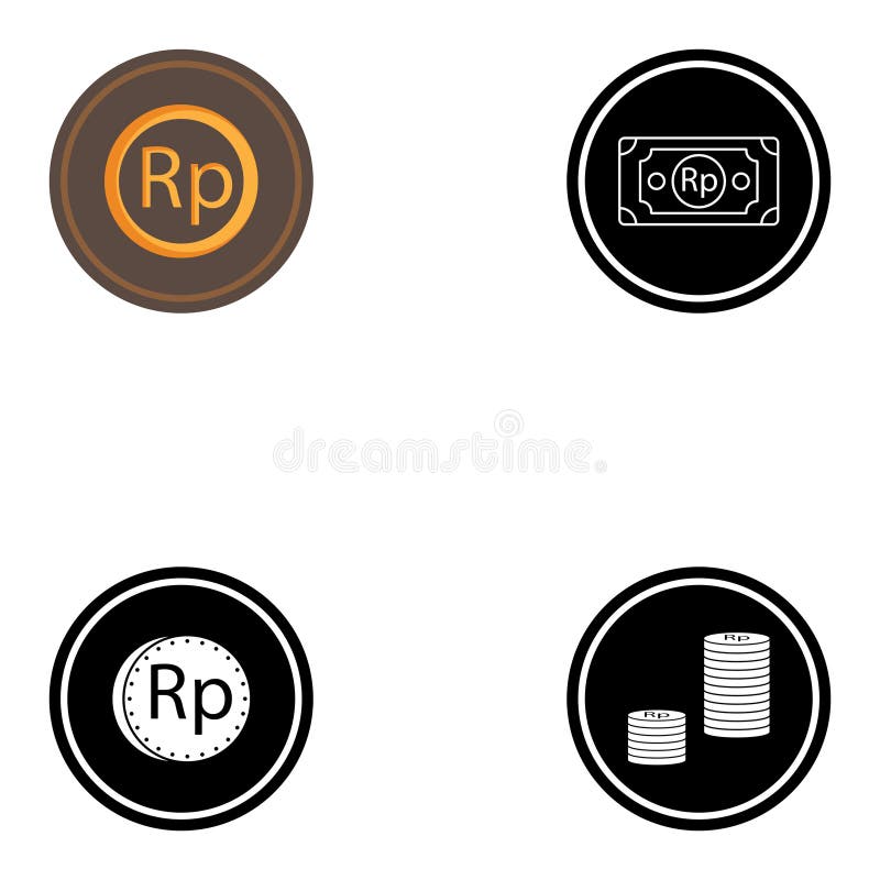 Rupiah Money 3D Illustration Icon Stock Photo - Illustration of golden ...