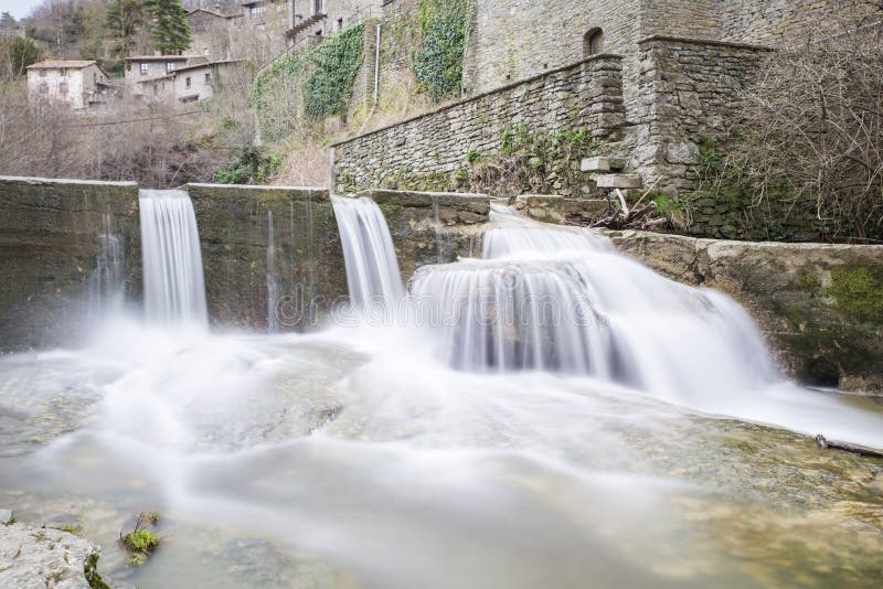 Rupit river stock image. Image of ancient, historic, traditional - 53070293