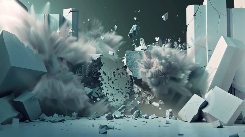 Ruptured Realm: Exploding Wall Opens Gateway To Creative Possibilities ...