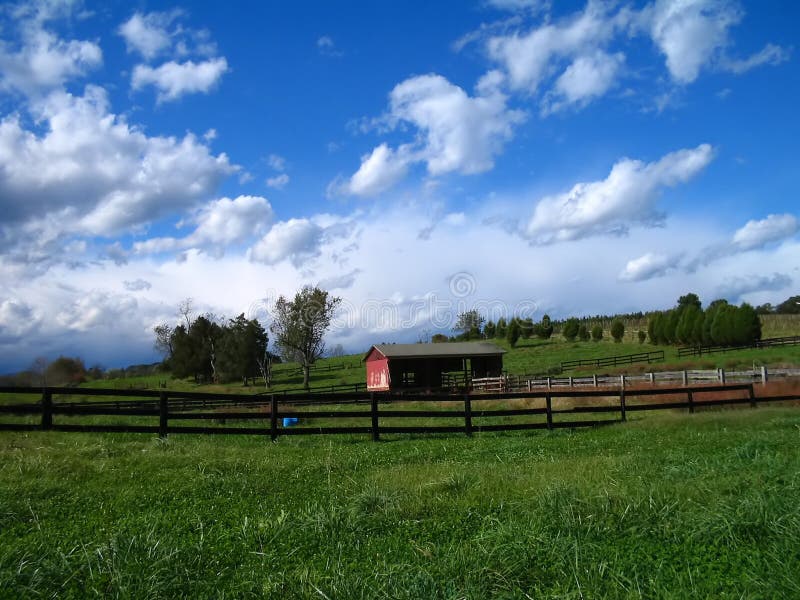 Rural stock photo. Image of field, blue, grass, barn, rural - 37650